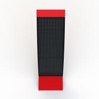 China Grocery One Pegboard Display Stand / Metal Plate Freestanding Pegboard Display for sale