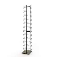 China Flooring Stand Display yoga mat hanging rack 6 shelves 12 Layers for sale