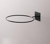 China Iron Wire Wall Mounted Metal Rack For Basketball Rugby Football Display for sale