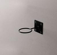 China Iron Wire Wall Mounted Metal Rack For Basketball Rugby Football Display for sale
