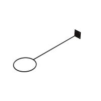 China Iron Wire Wall Mounted Metal Rack For Basketball Rugby Football Display for sale