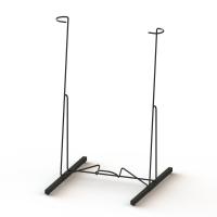 China Stand Paddle Board Storage Wall Surfboard Holder With Metal Wire Frame for sale