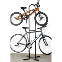 China Knocked Down U Shape Tube Bike Storage Rack With X-Shape Base for sale