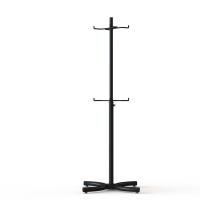 China Knocked Down U Shape Tube Bike Storage Rack With X-Shape Base for sale