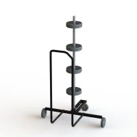 China Knocked Down Wheel Display Rack For Garage Automobile Repair Factory for sale