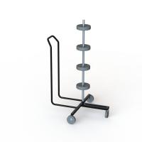 China Knocked Down Wheel Display Rack For Garage Automobile Repair Factory for sale