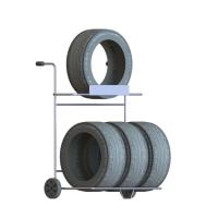 China Workshop Tyres Knocked Down Auto Parts Display Racks In Repair Factory for sale