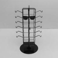 China 4 Sides Metal Counter Display Stands Rotational For 36pcs Glasses for sale