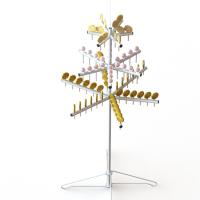 China 3 Layers Lollipop Metal Tree Display Rack With Foldabled Base for sale