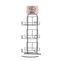 China 3 Tiers Baseball Cap Wire Rack Display Stands Metal Tubular Frame for sale