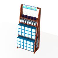 China One Side Square Shelves Retail Display Stands  KD Construction for sale
