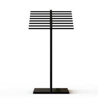 China 16 Scarfs Hanger Retail Store Clothing Rack With KD Construction for sale