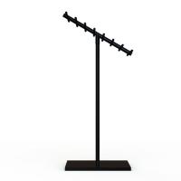 China 16 Scarfs Hanger Retail Store Clothing Rack With KD Construction for sale