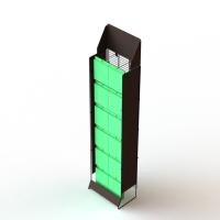 China Metal Wire Flooring Display Racks For Customer' Bags 7x9 Inch for sale