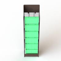 China Metal Wire Flooring Display Racks For Customer' Bags 7x9 Inch for sale