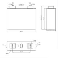 China 3.2V 100ah L160f100 LiFePO4 Lithium Battery Cell Aluminum Case for sale