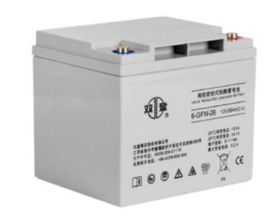 China Long Cycle Life 12V 26AH Sealed Lead Acid Battery M6 Terminal for sale