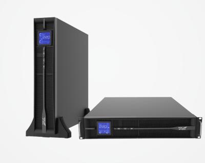 China 60-148VAC Single Phase Online UPS 2KVA Online Ups With Inbuilt Battery KR-RM Li Series for sale