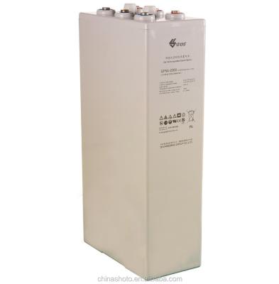 China High Pure Lead Gel Lead Acid Battery 2v 2000ah Battery 10hr Rate M10 Terminal for sale