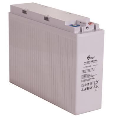China M6 Terminal Front Terminal Solar Battery Sealed Lead Acid Battery 12v 100ah for sale
