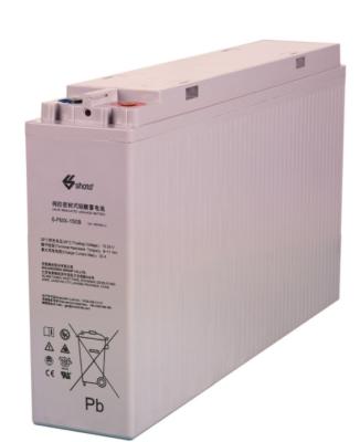 China 6-FMX Front Terminal Battery 150Ah 10hr Rate Telecom Battery Backup Systems for sale