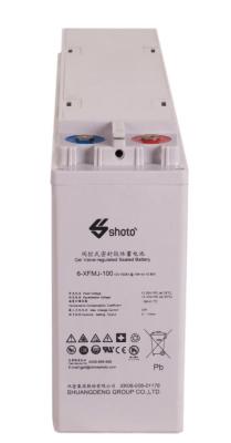 China Maintenance Free Front Terminal Solar Deep Cycle Gel Battery 100ah 12v M6 Terminal for sale