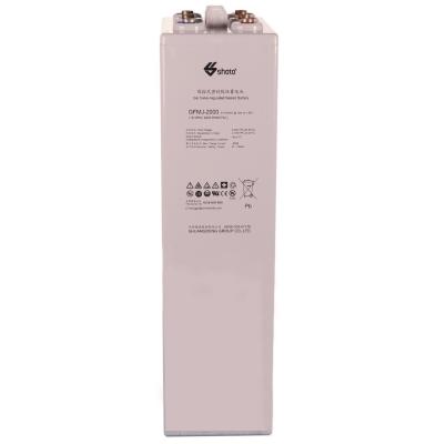 China 2v 2000ah Tubular Gel VRLA Battery Free Lead Acid Battery M10 Terminal for sale