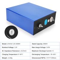 China Golf Trolley 1C LFP Battery Cells EVE 280ah 3.2 V Lifepo4 Prismatic Batteries for sale