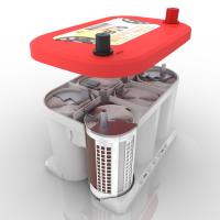 China Deep Cycle Spiral Wound Battery 12v 25AH AGM Pure Lead For High Performance Cars for sale