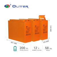 China Rohs High Temperature Batteries 12v 200ah Lead Acid Battery For Home Appliances for sale
