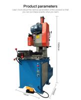 China Hot-selling 425 Hydraulic Automatic Pipe Cutting Machine China Factory Direct Sales for sale