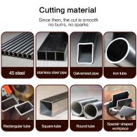 China Mc 275A Stainless Steel Burr-free Automatic Clamping Galvanized Pipe Cutting Machine for Steel, Smooth Cutting for sale