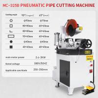 China 325 Automatic Feeding Pipe Cutting Machine Without Burr Steel Pipe Iron Cutting Machine square Tube Round Tube Cutting Machine for sale
