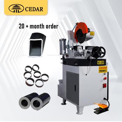 China 325 Automatic Feeding Pipe Cutting Machine Without Burr Steel Pipe Iron Cutting Machine square Tube Round Tube Cutting Machine for sale