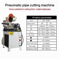 China Cedar MC-325B Pneumatic Circular Saw Cutting Machine Metal Pipe Pipe Cutting Machine for sale