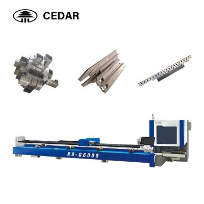 China Laser Pipe Machine Fiber Cnc And Profile With Tube Automatic Support Iron Plate 5 Axis for sale