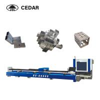 China Laser Pipe Machine Fiber Cnc And Profile With Tube Automatic Support Iron Plate 5 Axis for sale