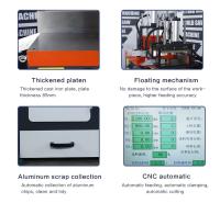 China MC-455CNC Automatic Feeding Aluminum Cutting Machine PVC Plastic Stainless Steel Alloy Profiles New Essential Motor Gear for sale