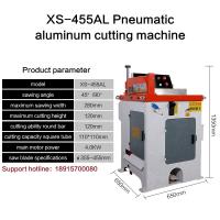 China Cedar XS-455AL Automatic Pneumatic Aluminum Cutting Machine 45 Degree/90 Degree High Precision Equipped Core Pump Motor for sale