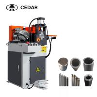 China Chamfering Deburring Pipe for Metal Double Head Automatic Chamfer Set Electric Desktop to Steel Rod Machine for sale