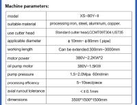 China Hotsale Double Head Chamfering Machine Deburring Machine Pipe and Tube End Forming Machine Chamfe for sale