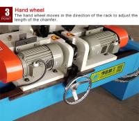 China China  Factory XS-80 High Precision Double Head Chamfering Machine Iron Steel Pvc Aluminum Tube Round Tube Round Rod for sale