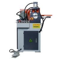 China Cedar XS-80AC Pneumatic Single Head Chamfering Machine English Wheels for Efficient Metal Tubes and Bars Processing for sale