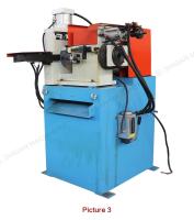 China 120AC Pneumatic  Chamfering Machine for  Iron Pvc  Steel   Round  Pipe China  Factory for sale