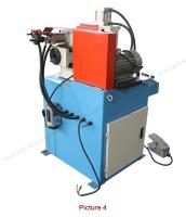 China 120AC Pneumatic  Chamfering Machine for  Iron Pvc  Steel   Round  Pipe China  Factory for sale