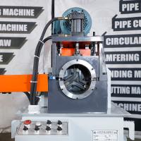 China Hot Sale XS-230Y Chamfering Machine for Tube Round bar Pipe End Chamfering Machine for sale