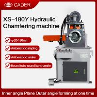 China XS-180Y Automatic Steel Tube End Chamfering Machine Inside/Outside Flat Chamfering Pipe Industries New Condition Gear Core for sale