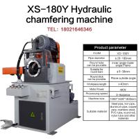 China XS-180Y Automatic Steel Tube End Chamfering Machine Inside/Outside Flat Chamfering Pipe Industries New Condition Gear Core for sale