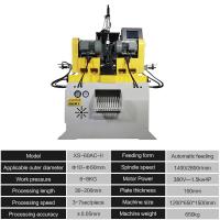 China XS-80AC-II Pneumatic Double Chamfering Machine Double End Chamfering Machine for sale