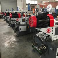 China 90 Degree Elbow CNC Automatic Double Head Chamfering Machine for sale